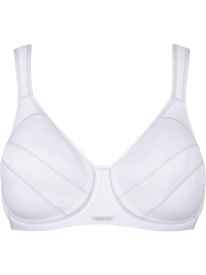 Full Support Wired Bra - White | DD+ Sports Bras | Berlei